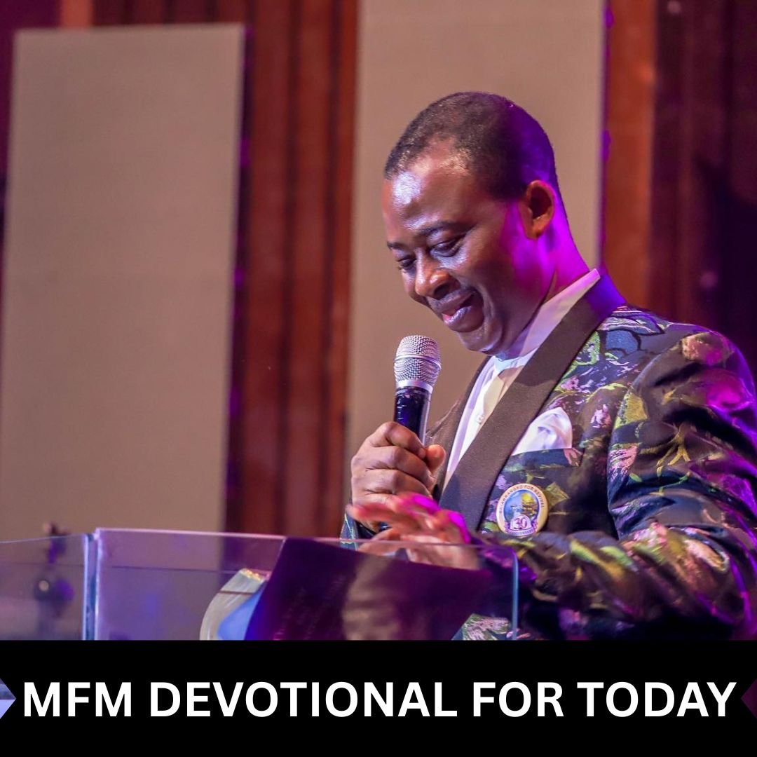 MFM Devotional 1 June 2025 – Be a Good Example - Jesus Trends
